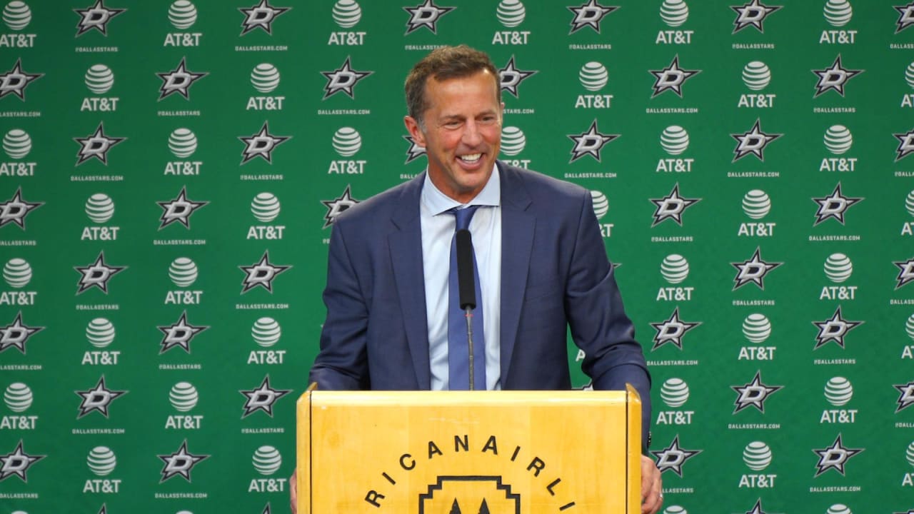 Modano Immortalized Media Session | Dallas Stars