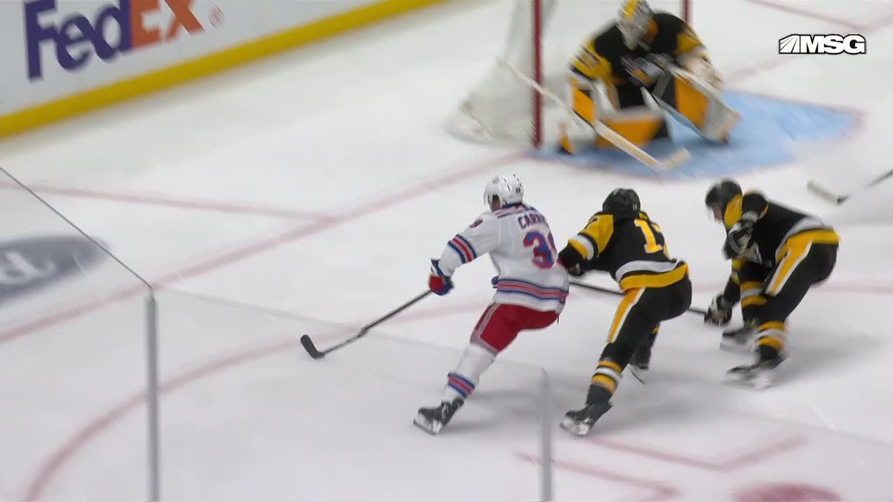 NYR@PIT: Rempe scores goal against Arturs Silovs | New York Rangers