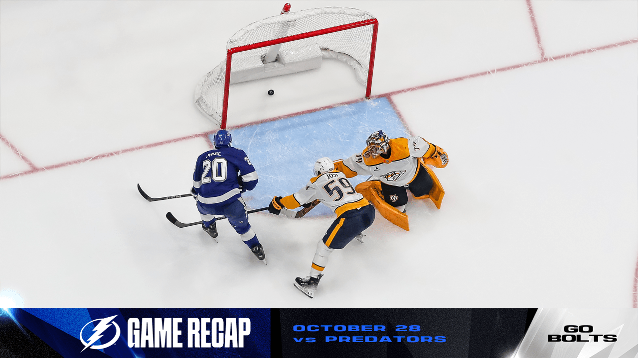 Recap: Lightning 3, Predators 2 - OT | Tampa Bay Lightning