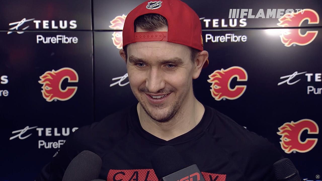 Postgame Backlund - 14.12.24 | Calgary Flames