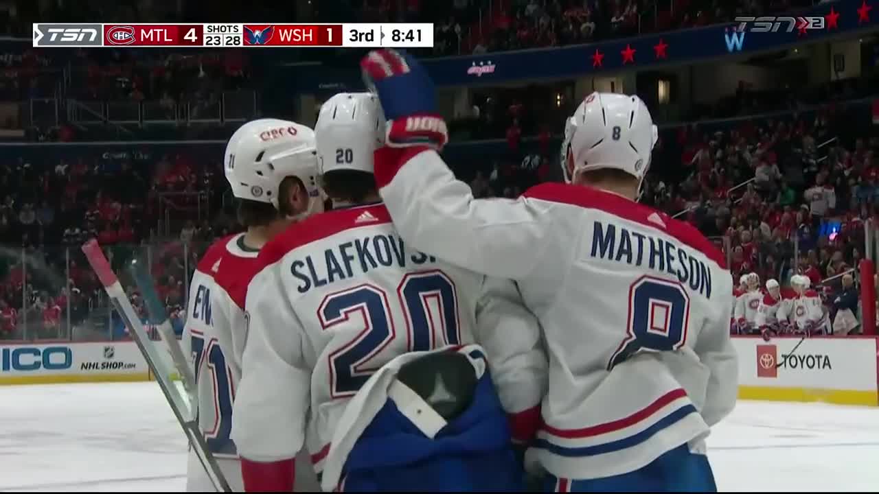 Slafkovsky finishes Evans' feed | NHL.com