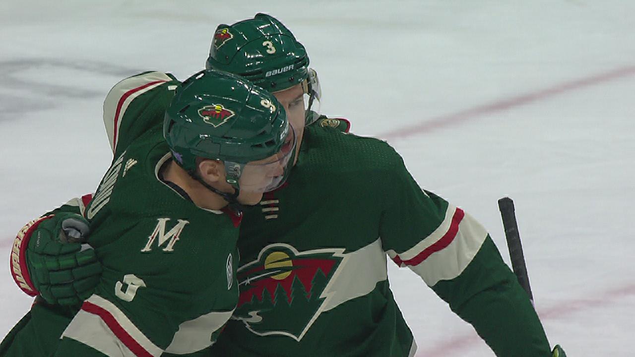 Coyle, Koivu team up for goal | Minnesota Wild