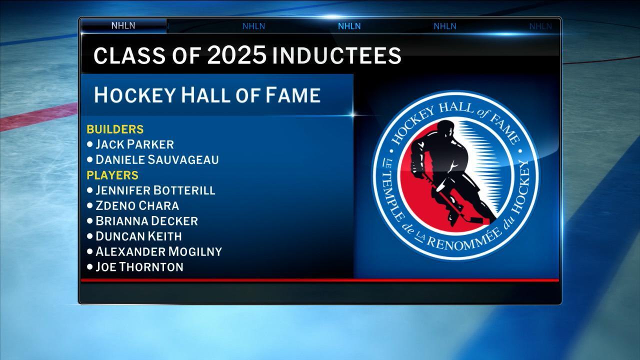 NHL Tonight reveals 2025 Hockey Hall of Fame Class | NHL.com