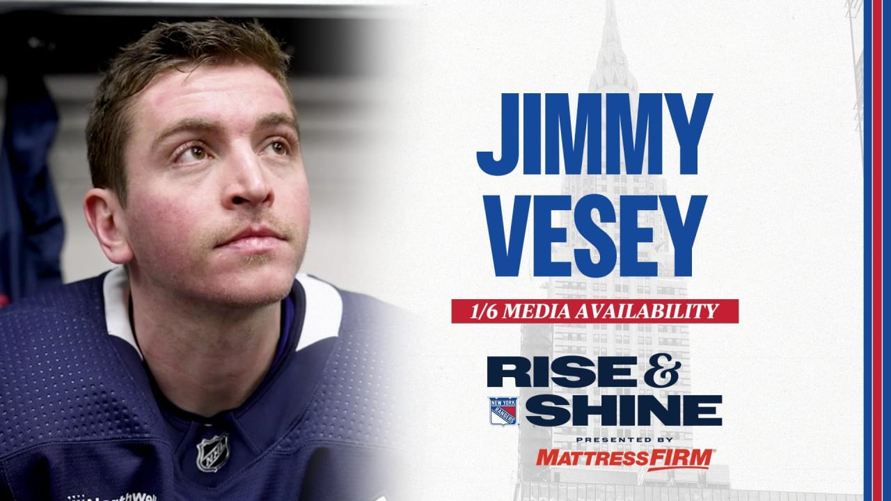 Pregame: Vesey | New York Rangers