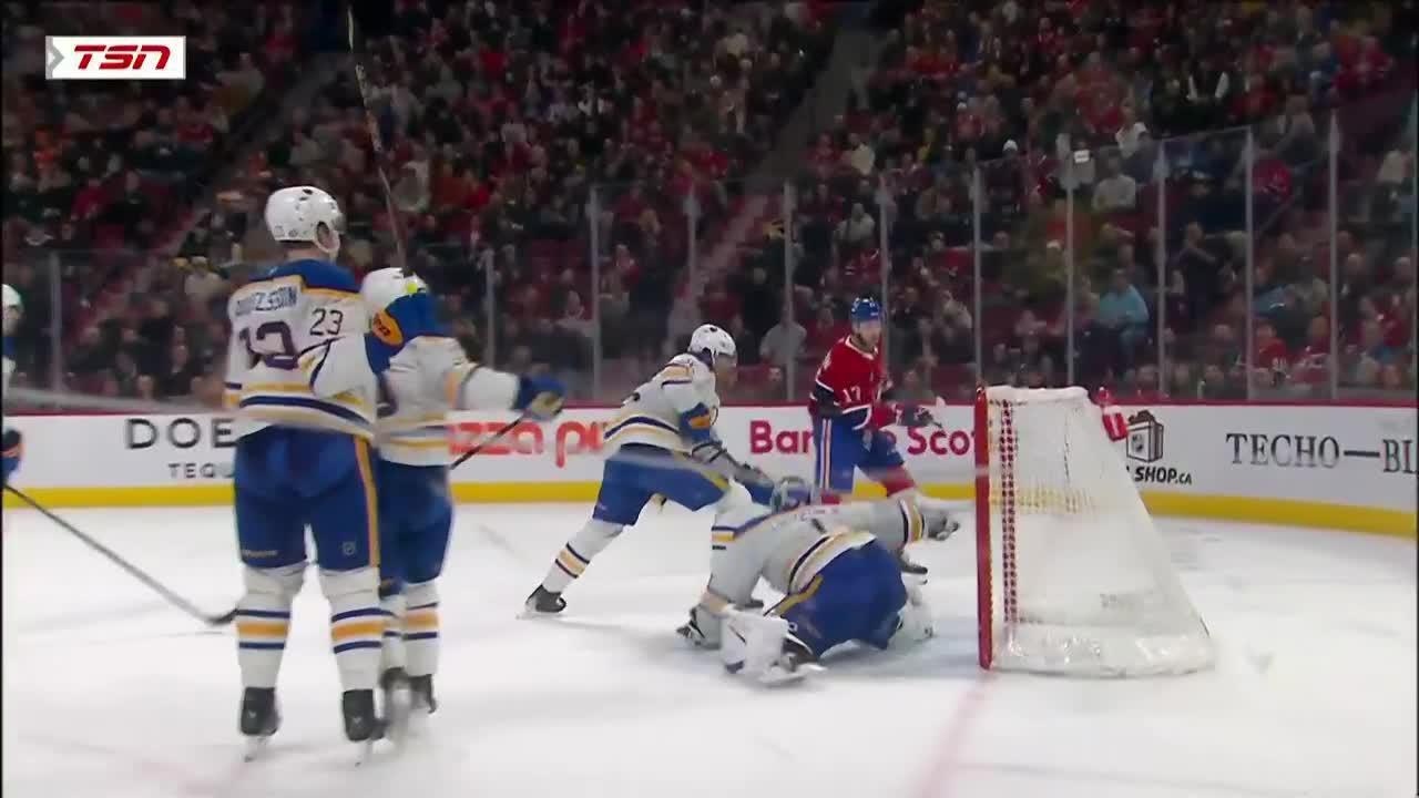 BUF@MTL: Anderson scores goal against Ukko-Pekka Luukkonen | Montréal Canadiens