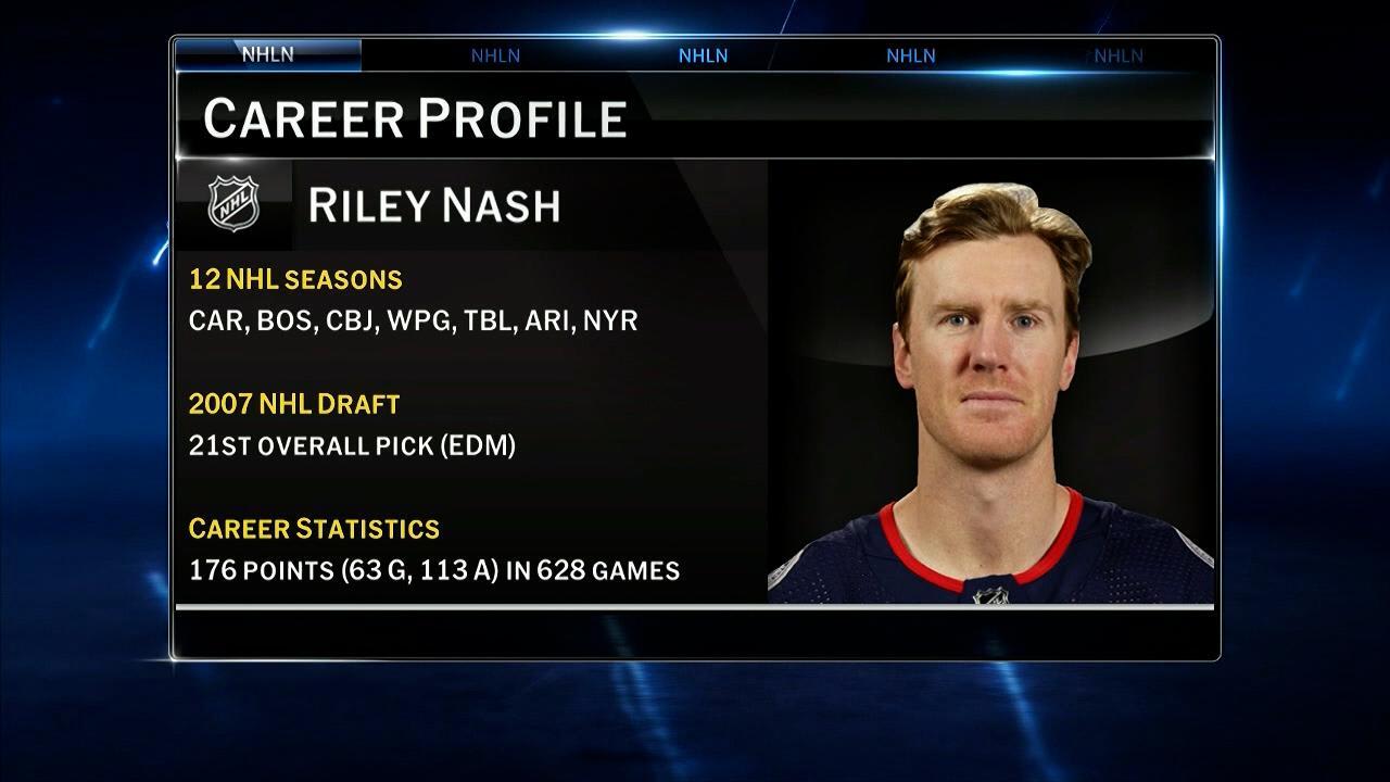 NHL Tonight on Riley Nash retiring from the NHL | NHL.com