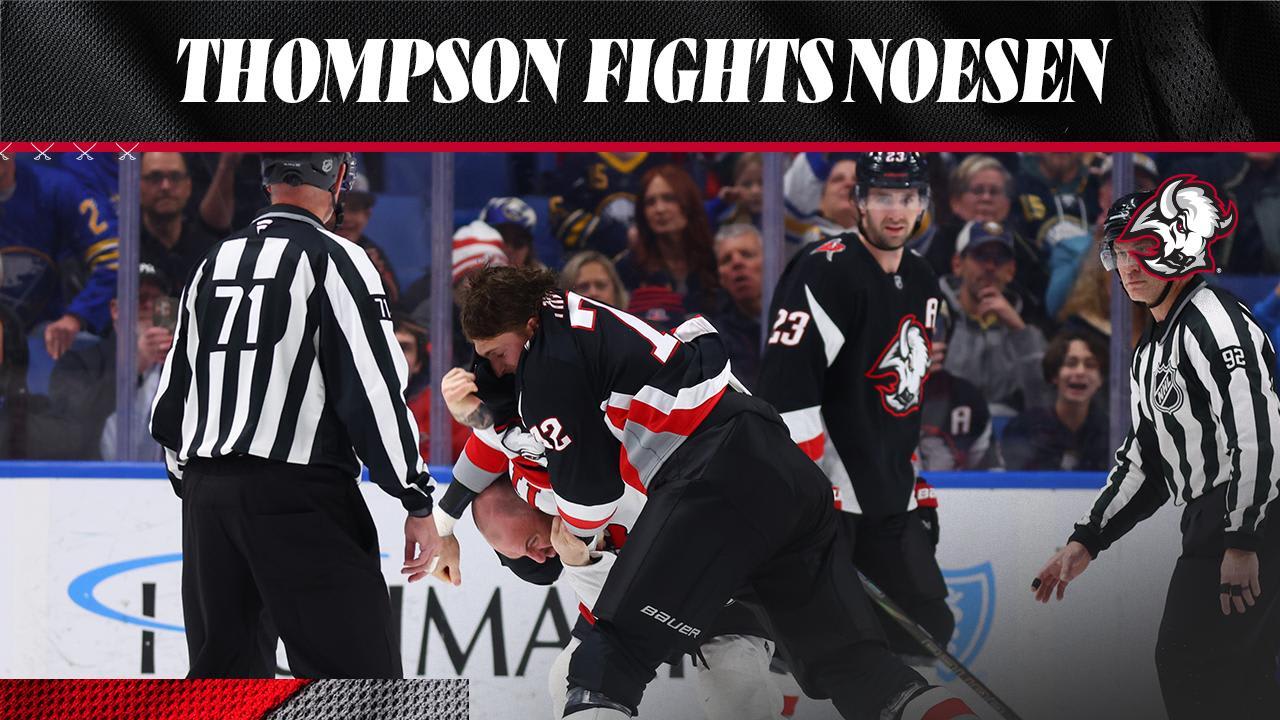 Thompson | Fight vs. NJD | Buffalo Sabres