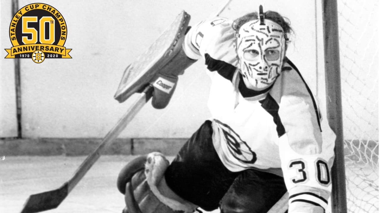 Cheevers' Famous Mask was a Matter of Happenstance | Boston Bruins