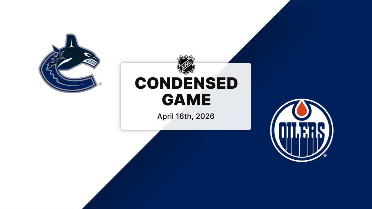 VAN at EDM | Condensed Game | NHL.com