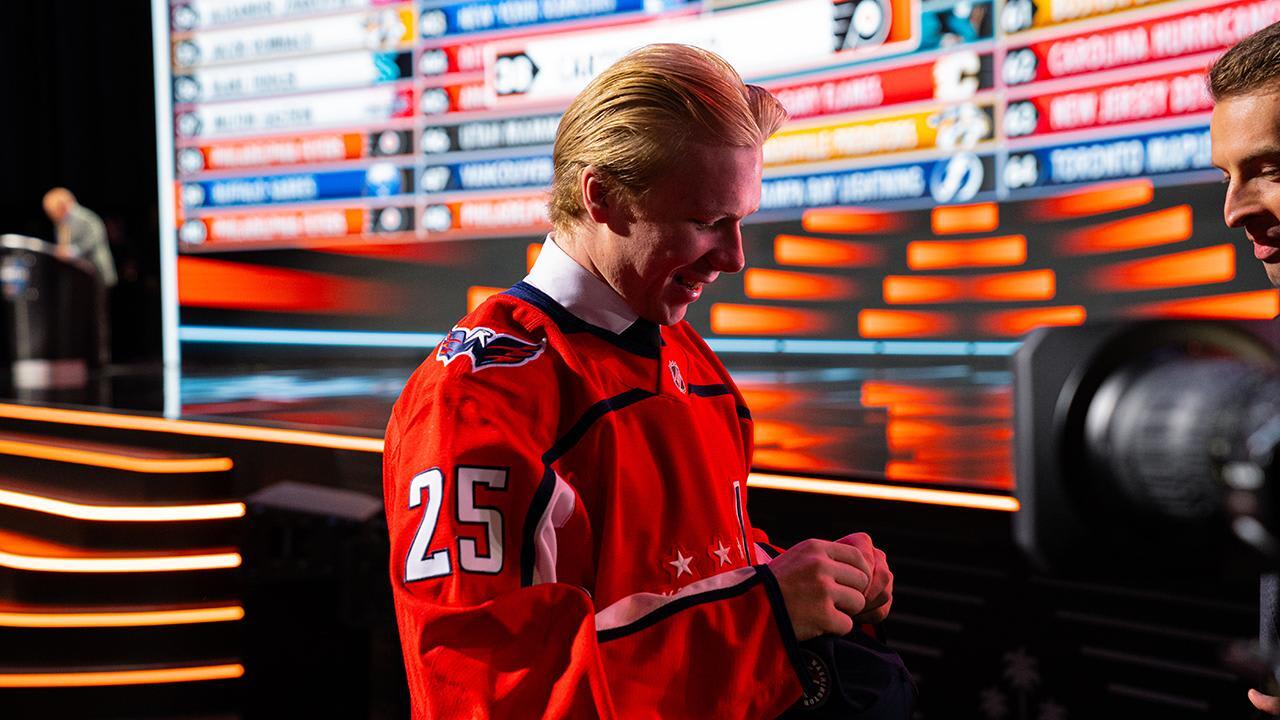 Capitals Select Milton Gastrin in the 2025 NHL Draft | Washington Capitals