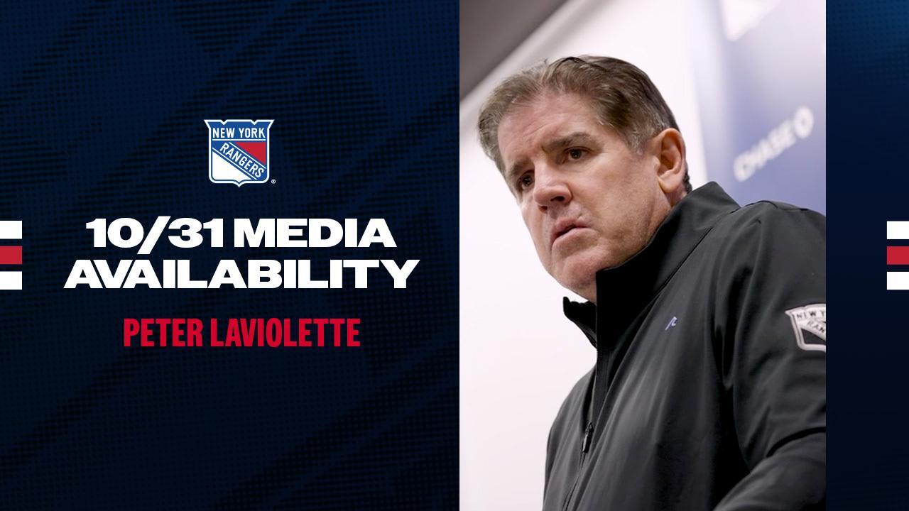 Practice: Laviolette | New York Rangers