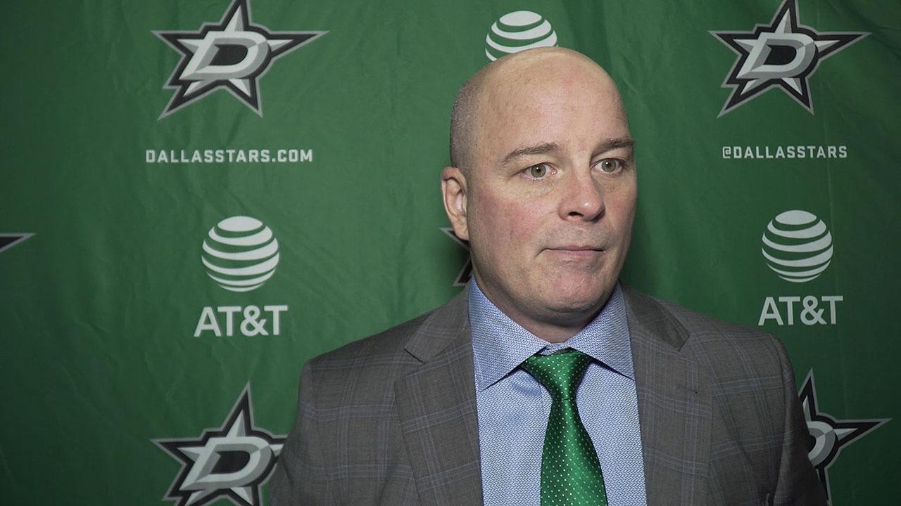 DAL at COL: Jim Montgomery | Dallas Stars