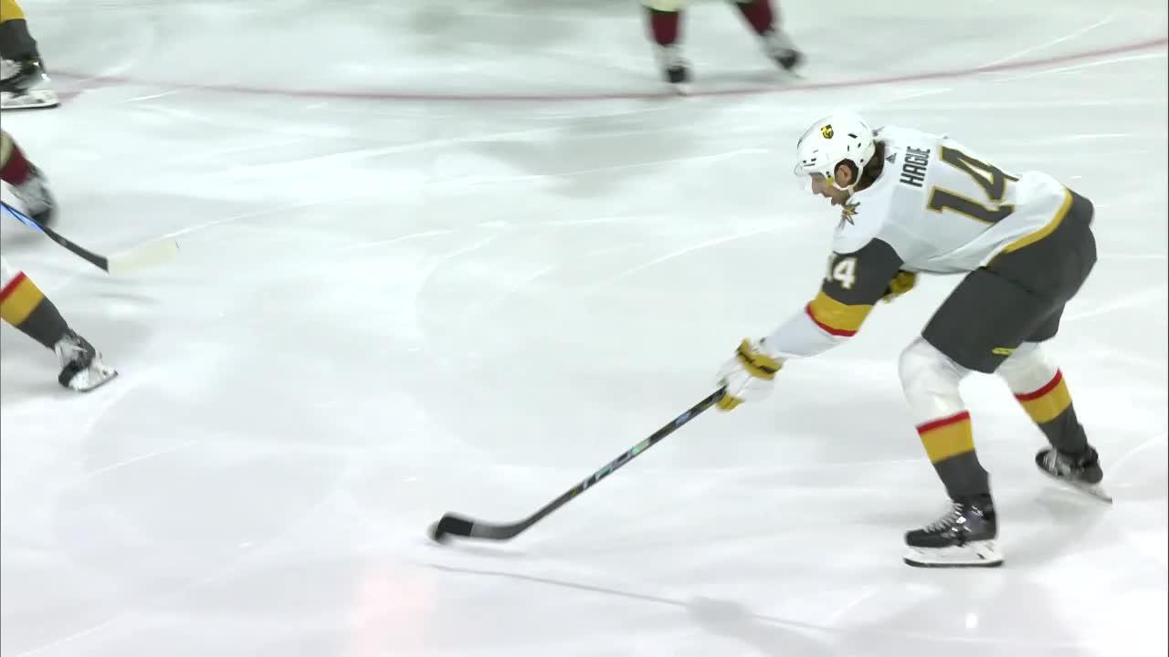 VGK@ARI: Hague scores goal against Connor Ingram | Vegas Golden Knights