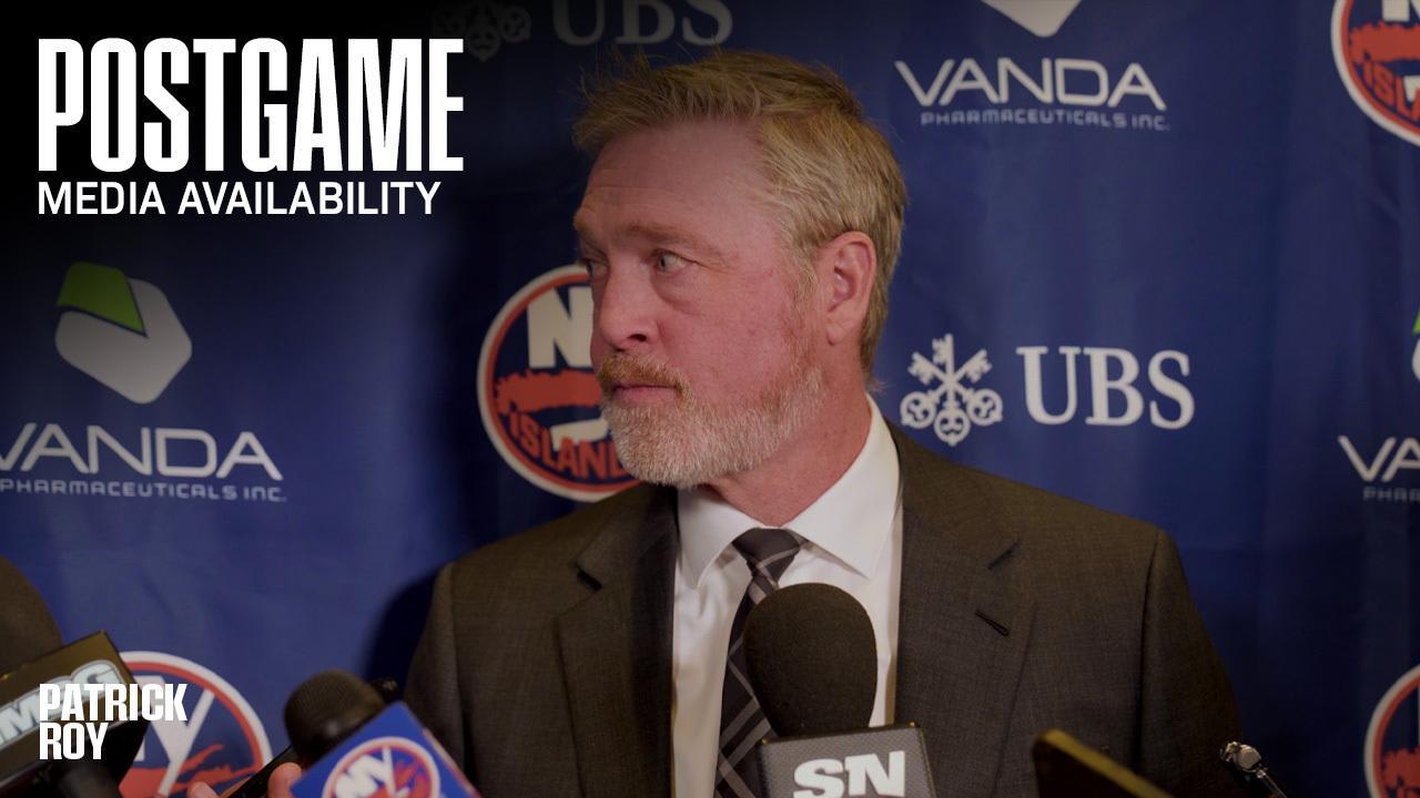NYI 1 vs EDM 0: Patrick Roy | New York Islanders