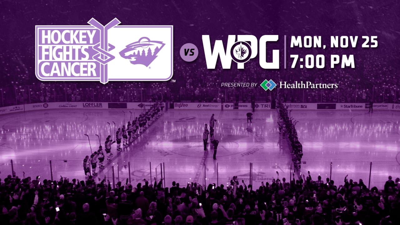 Minnesota Wild to Celebrate Hockey Fights Cancer Awareness Night on ...