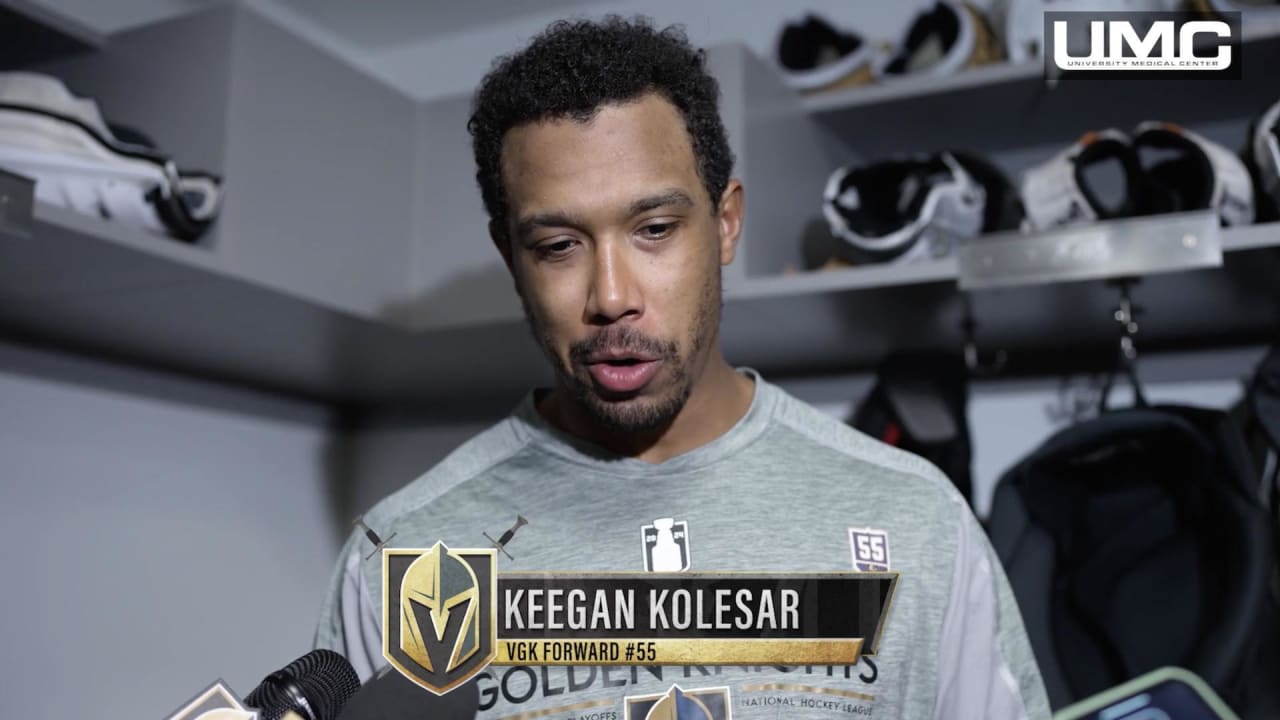 Keegan Kolesar Postgame 4/24 | Vegas Golden Knights