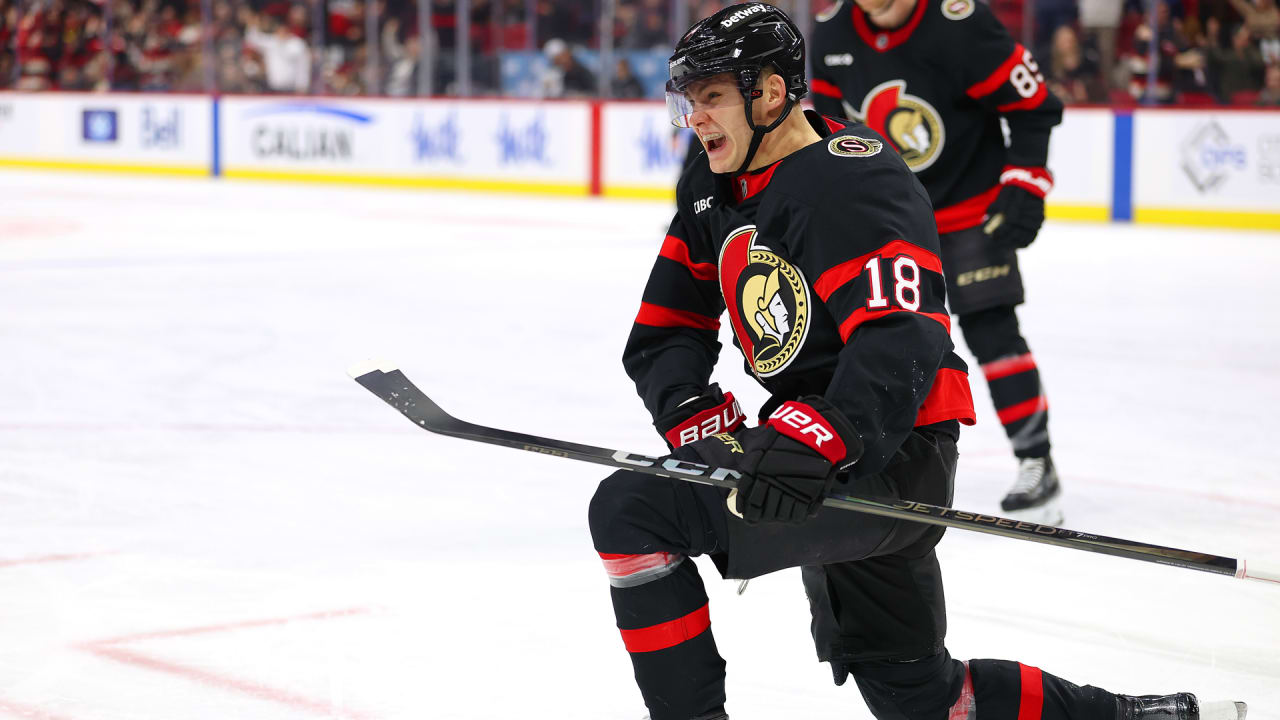 Tim Stützle Continues to Hit Career Milestones | Ottawa Senators
