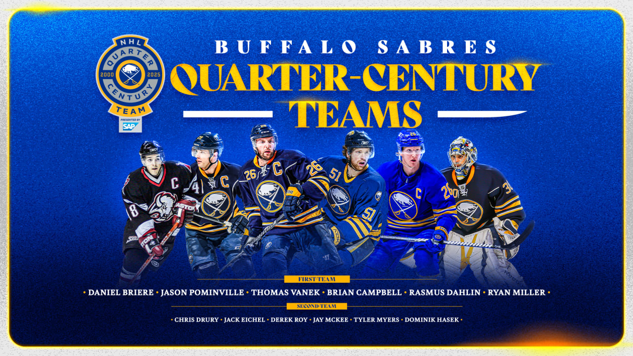 NHL announces Buffalo Sabres Quarter-Century Teams | Buffalo Sabres