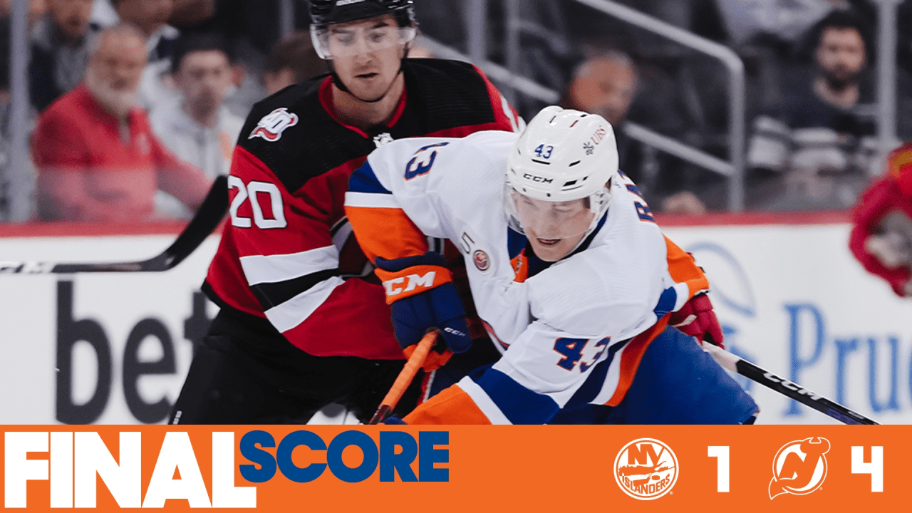 Rapid Recap: Devils 4, Islanders 1 | New York Islanders