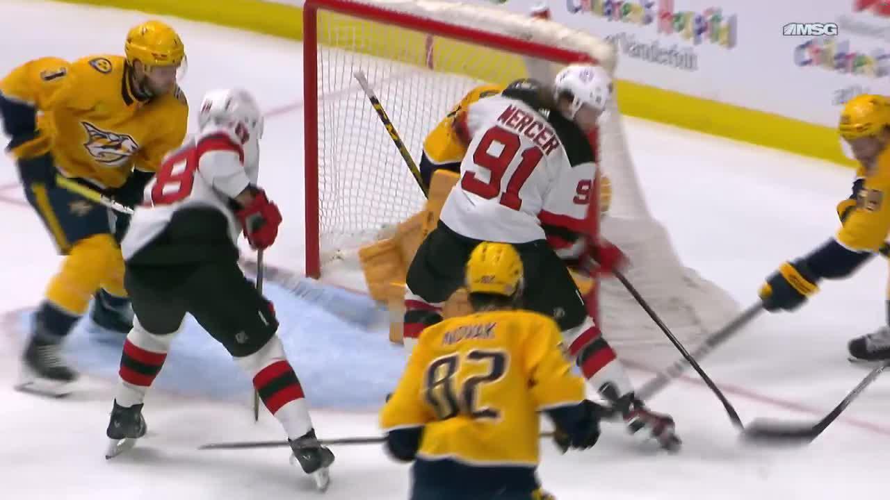 HIGHLIGHTS: Devils 4, Predators 2 | New Jersey Devils