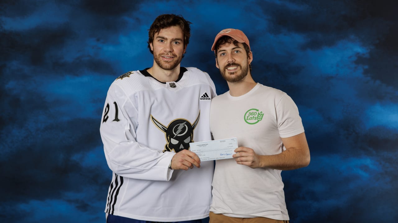 Cameron MacLeish honored as Lightning Community Hero | Tampa Bay Lightning