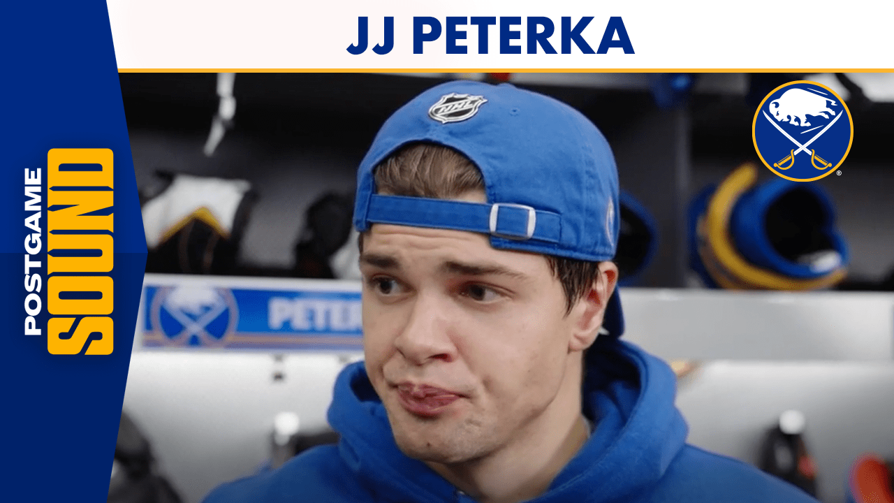 Peterka Postgame vs. NYR | Buffalo Sabres