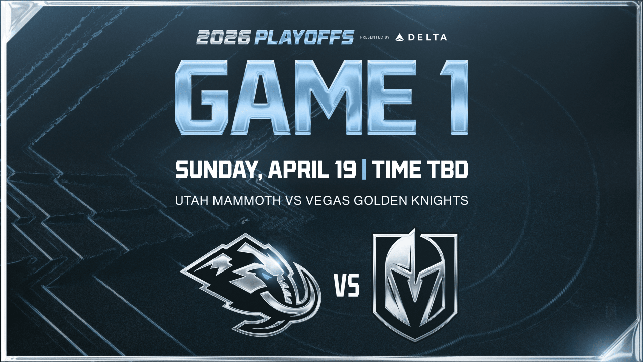 Game 1 of Mammoth/Golden Knights Series Set for Sunday | Utah Mammoth