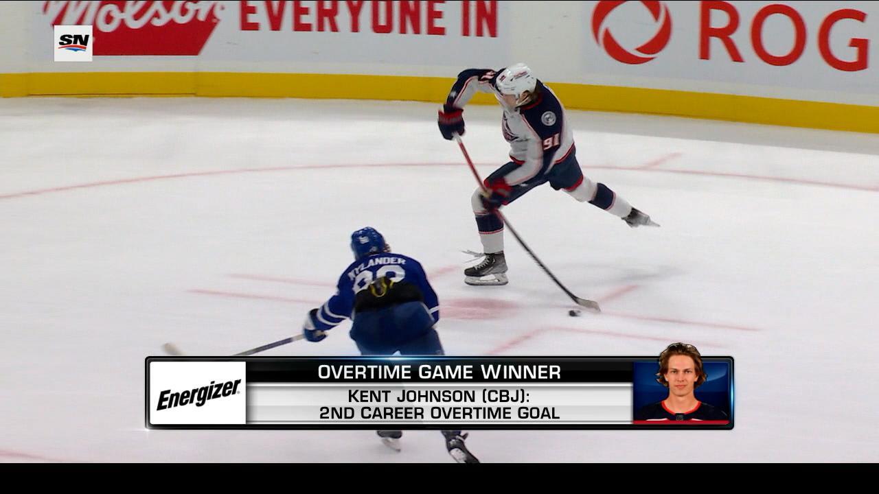 Energizer OT Winner: Kent Johnson | NHL.com