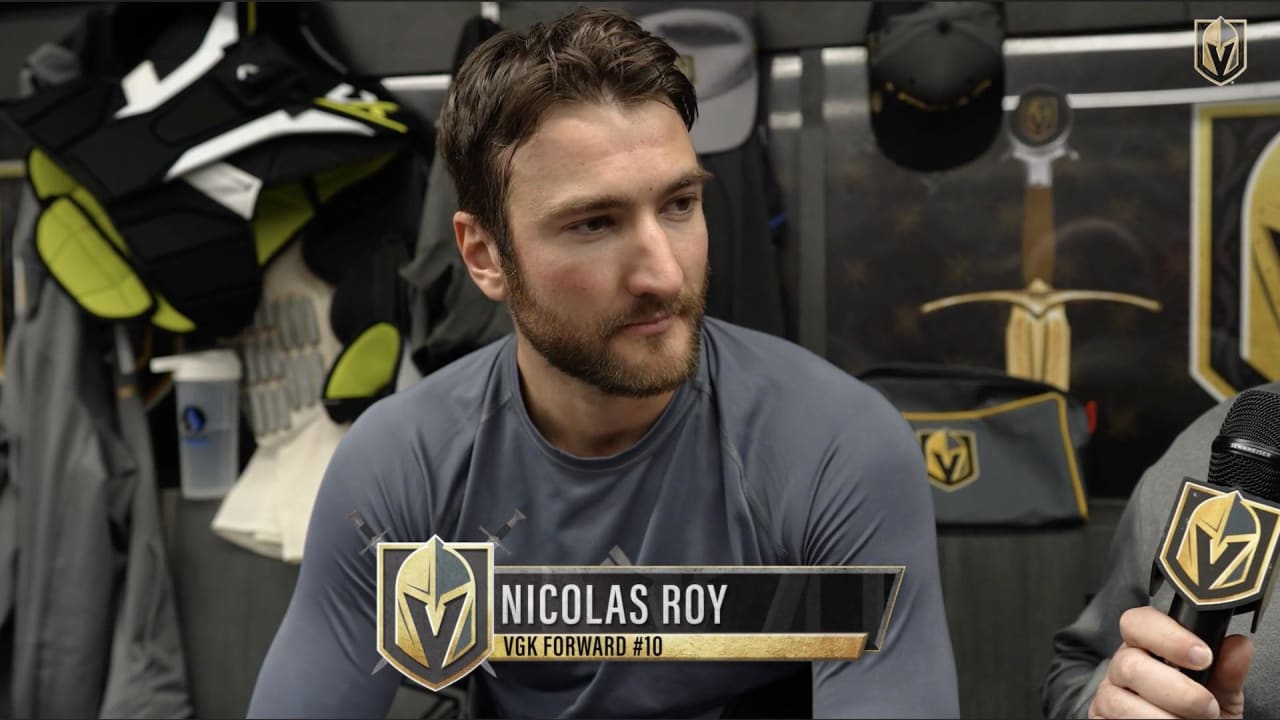 Nicolas Roy Availability 2/12 | Vegas Golden Knights