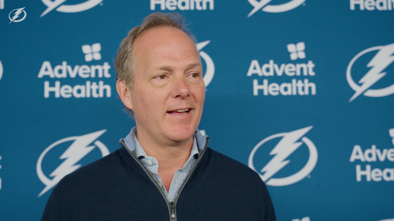 Jon Cooper | Pregame at Dallas | Tampa Bay Lightning