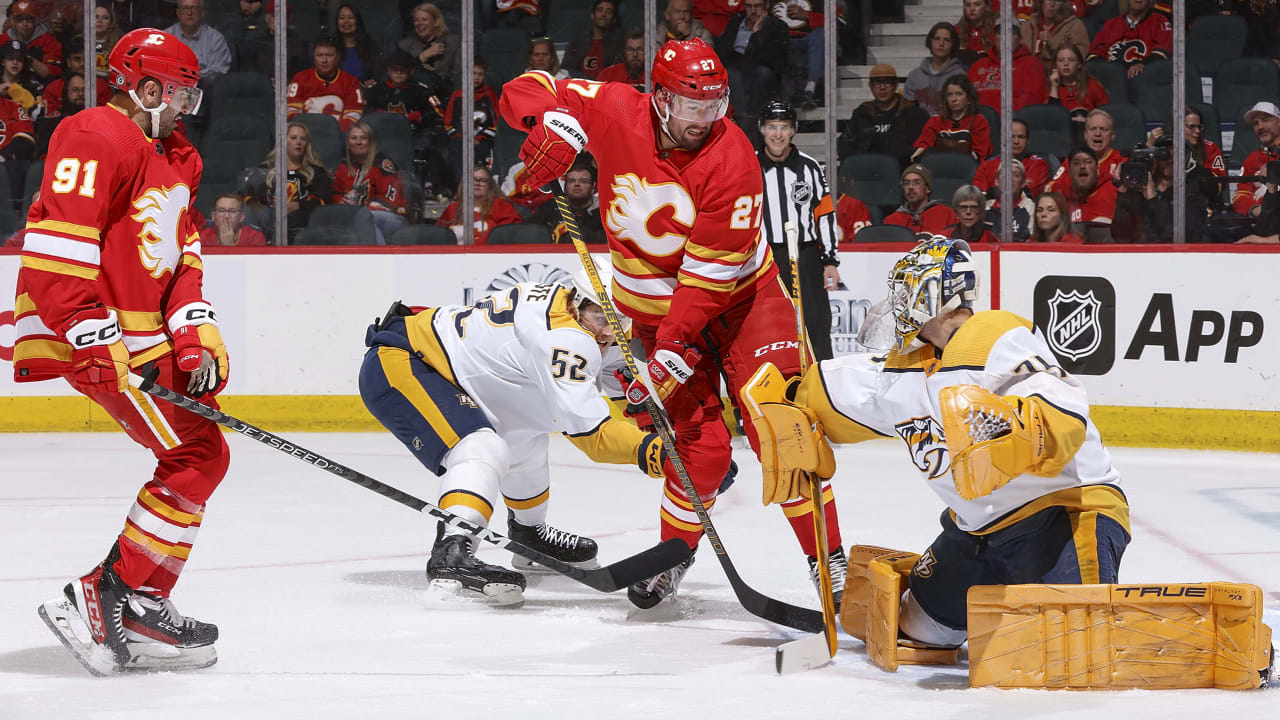 PHOTO GALLERY - FLAMES VS. PREDATORS | Calgary Flames