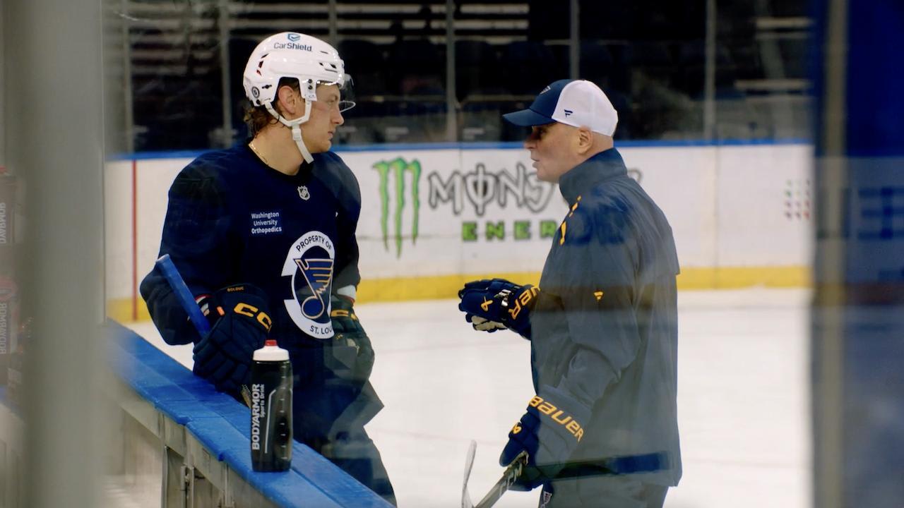 Montgomery's first practice | NHL.com
