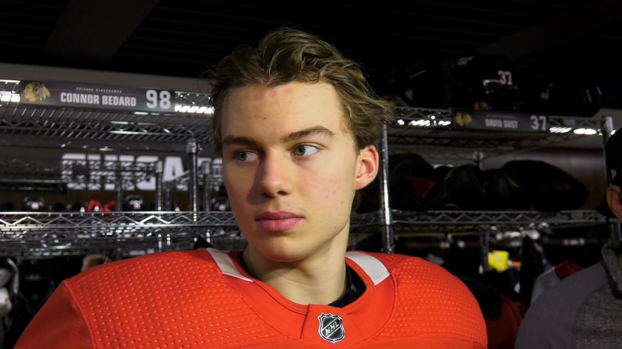 Bedard on Preseason Action | Chicago Blackhawks