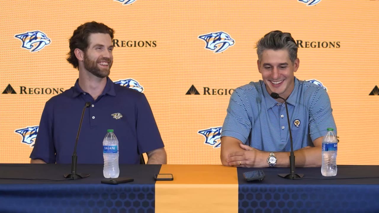 Press Conference: Wedgewood, Skjei | Nashville Predators