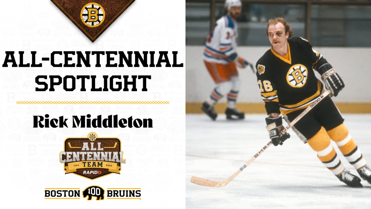 All-Centennial Spotlight: Rick Middleton | Boston Bruins