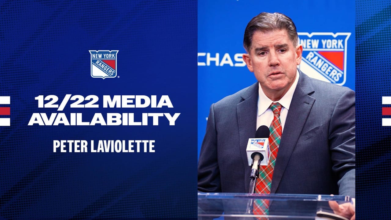 Postgame: Laviolette | New York Rangers