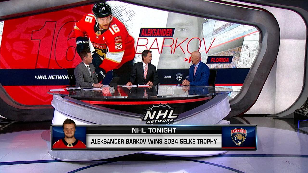 Barkov wins the Selke Trophy | NHL.com