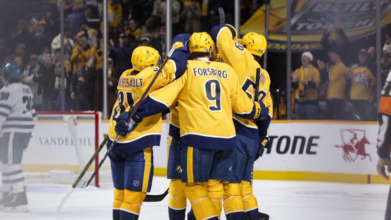 Predators gelingt Monster-Comeback gegen die Sharks | NHL.com/de