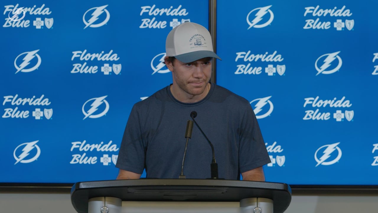 Media Day 2025 | Brayden Point | Tampa Bay Lightning