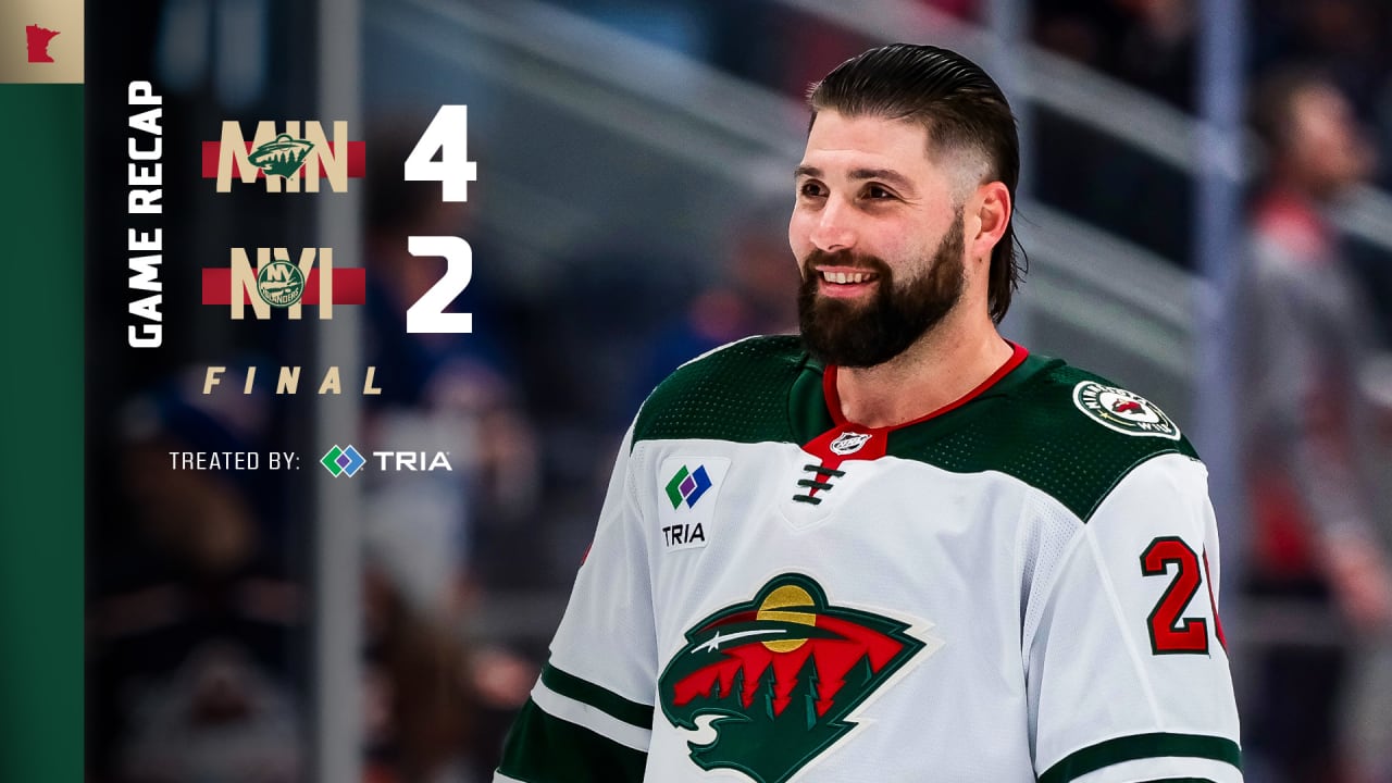 Game Recap: Wild 4, Islanders 2 | Minnesota Wild