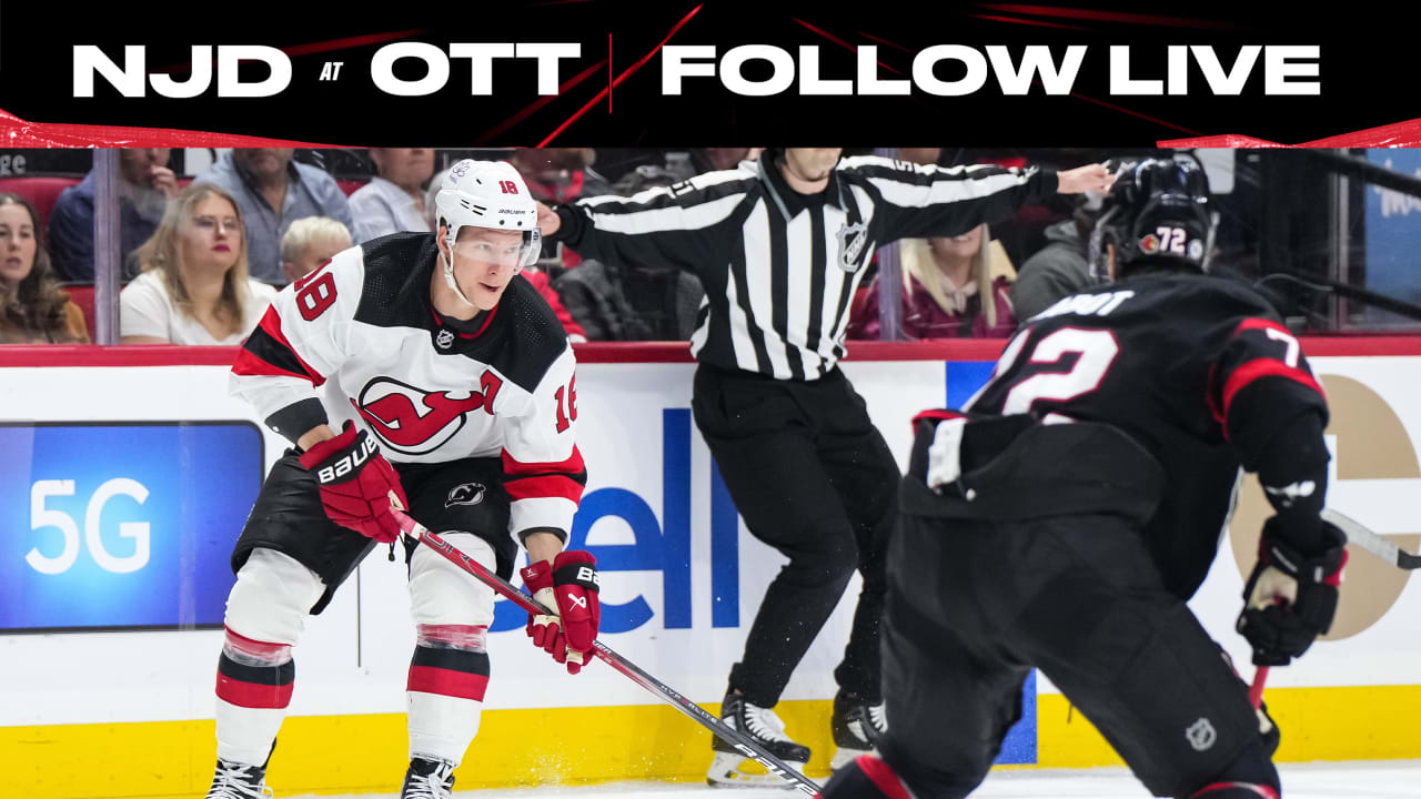 LIVE UPDATES: Devils 3 vs. Senators 1 | New Jersey Devils