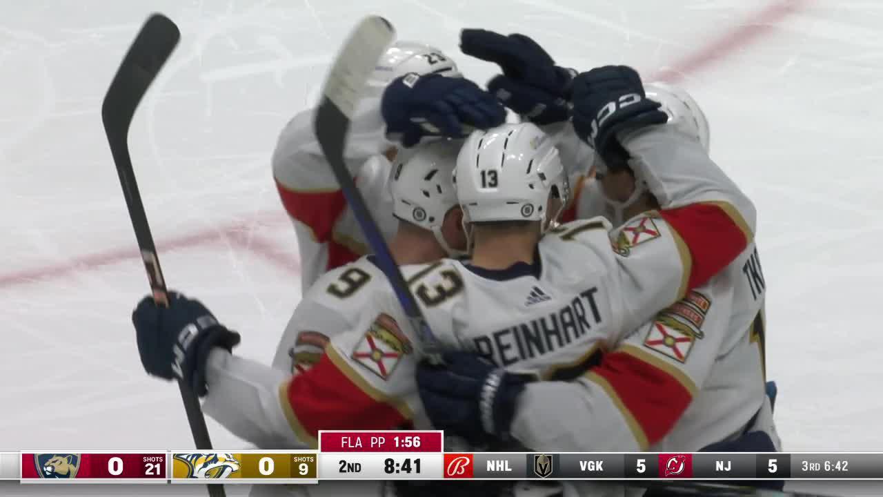 Sam Reinhart with a Goal vs. Nashville Predators | NHL.com