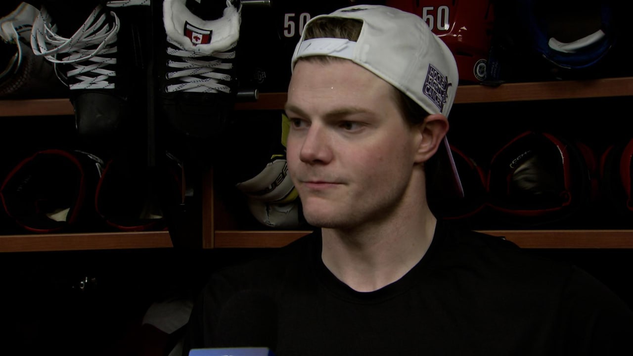 Postgame Quotes: Eric Robinson | Carolina Hurricanes