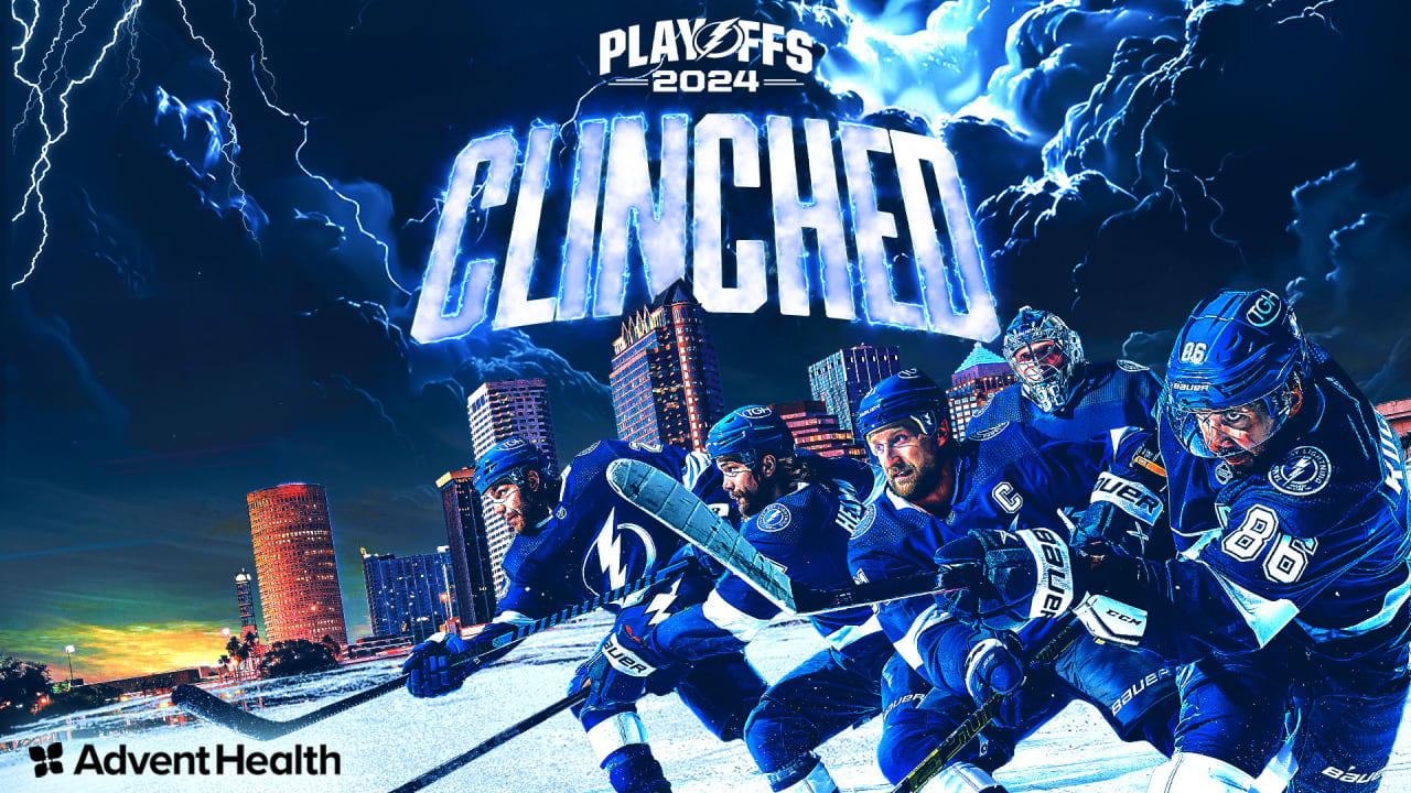 Bolts clinch seventh-consecutive playoff appearance | Tampa Bay Lightning