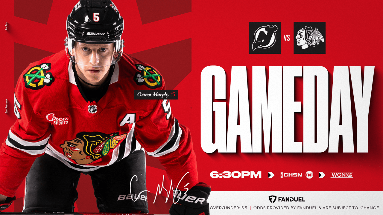 PREVIEW: Blackhawks Battle Devils as Homestand Continues | Chicago ...