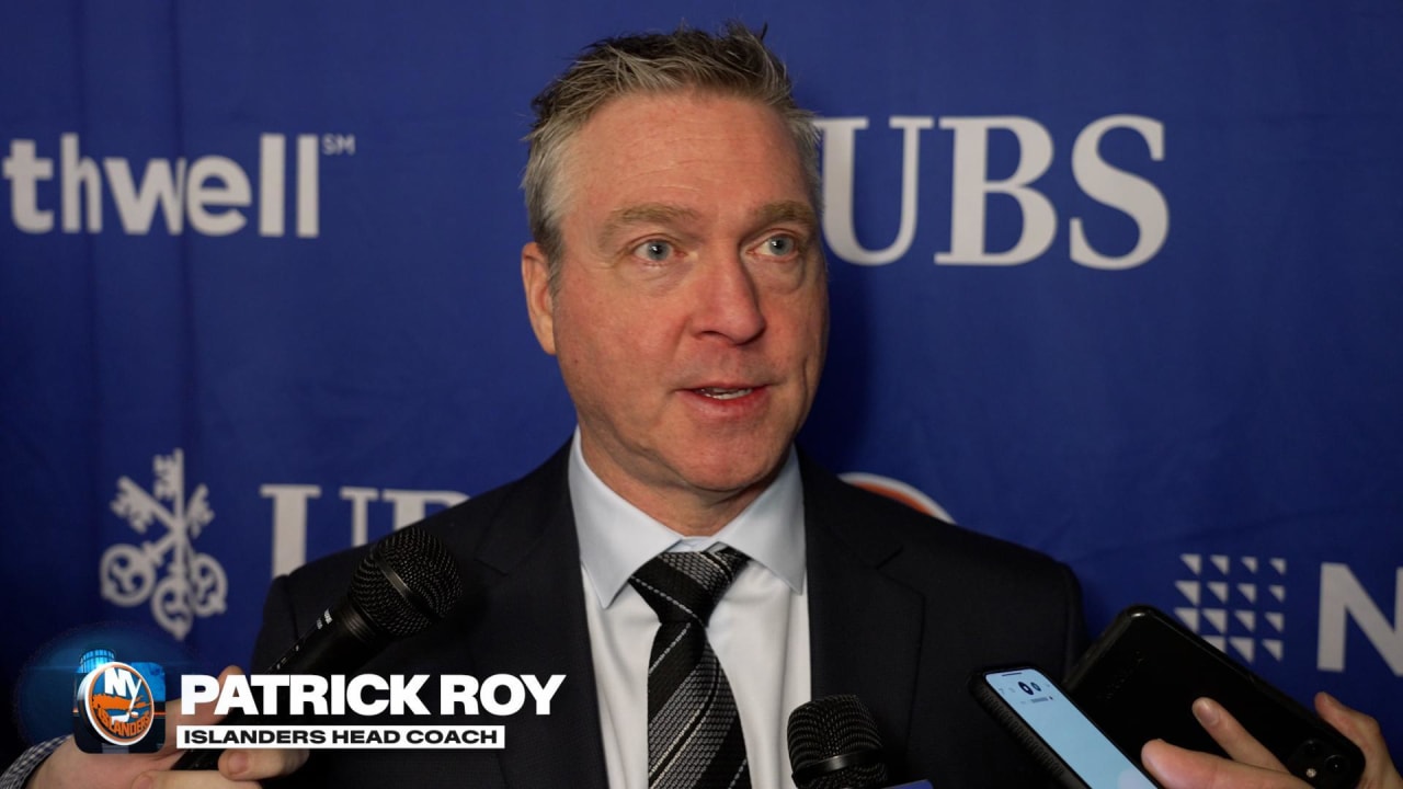 NYR 3 vs NYI 2 (SO): Patrick Roy | New York Islanders