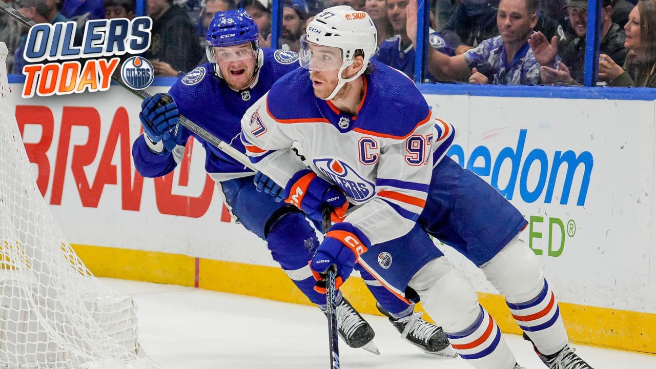 OILERS TODAY | Post-Game at TBL | Edmonton Oilers