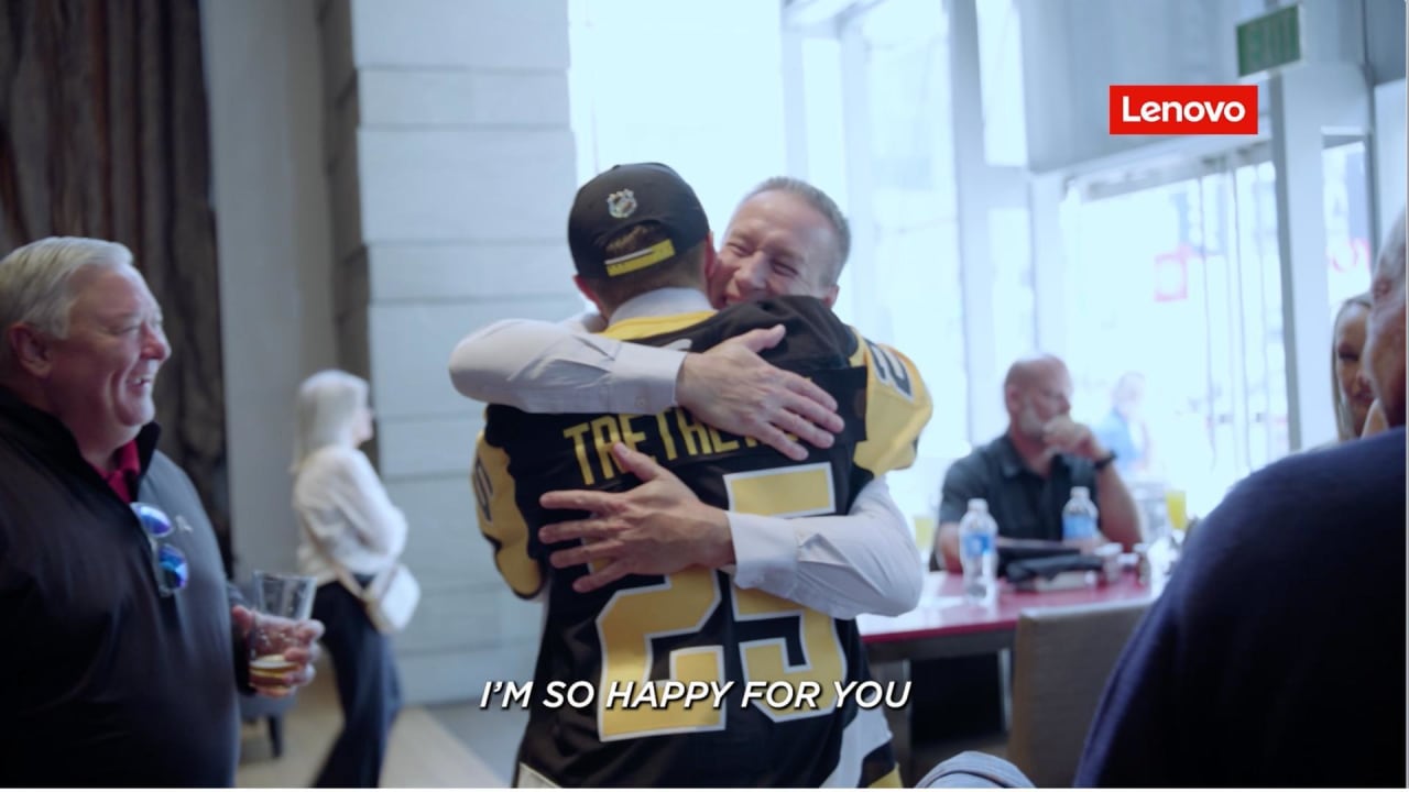 Charlie Trethewey Meets Family After Draft | Pittsburgh Penguins