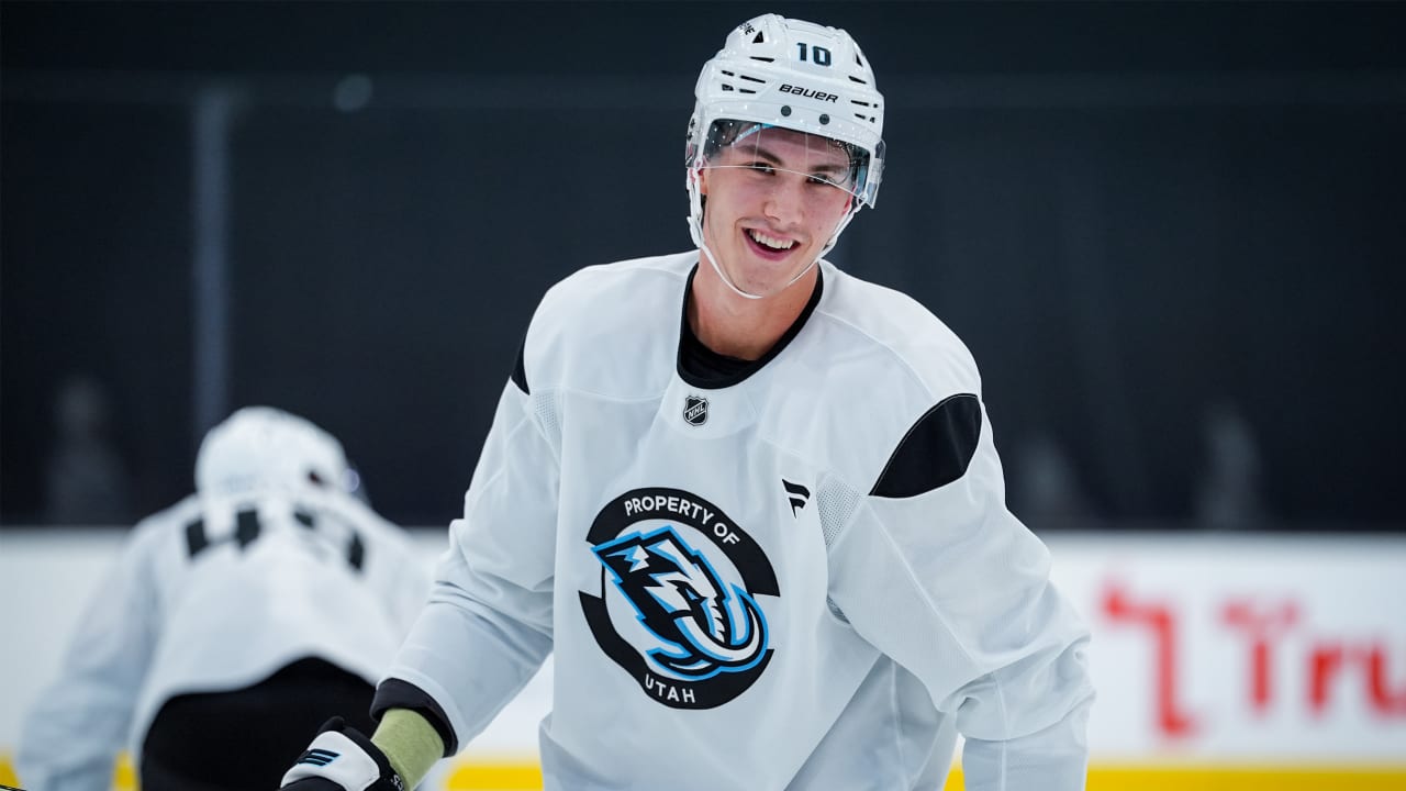 Lamoureux’s Summer Work Shows at Rookie Camp | Utah Mammoth