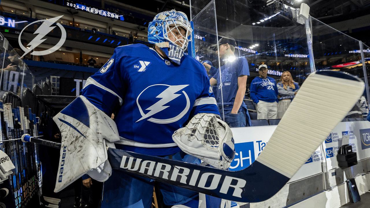 From farmhand to glove hand: Lightning goalie Halverson battled to ...